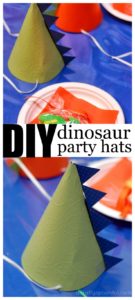 How to Make Dinosaur Party Hats