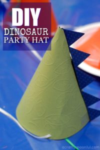 How to Make Dinosaur Party Hats