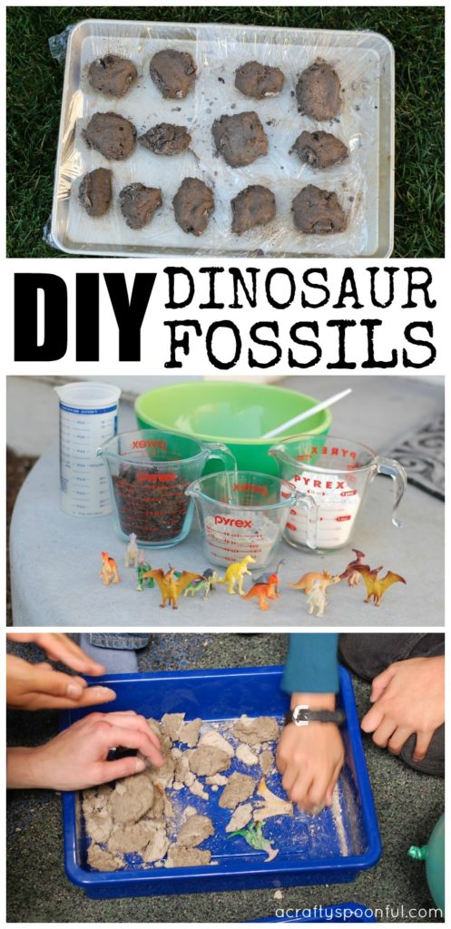 Make DIY Dinosaur Fossils for Your Dinosaur Party