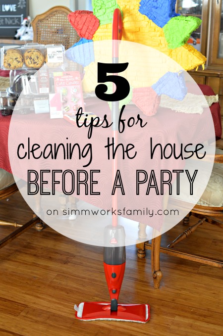 5 Tips for Cleaning The House Before a Party