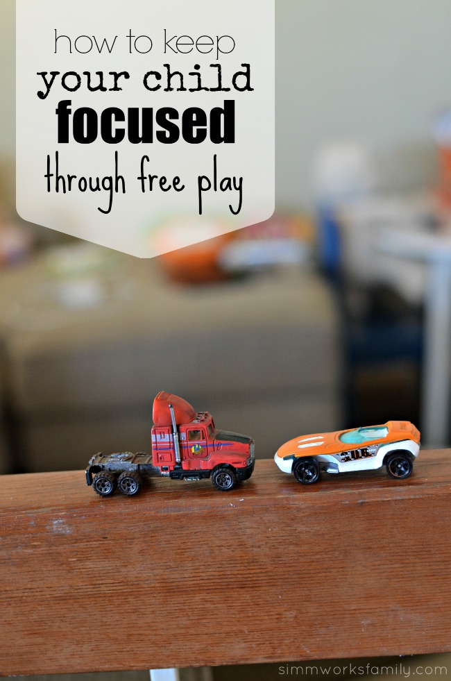 How To Keep Your Child Focused Through Free Play - A Crafty Spoonful How To Keep Your Child Focused Through Free Play - A Crafty Spoonful
