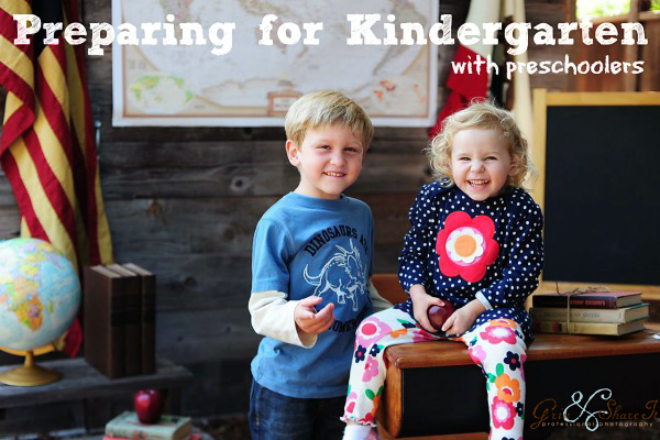 Preparing for Kindergarten with Preschoolers - A Crafty Spoonful
