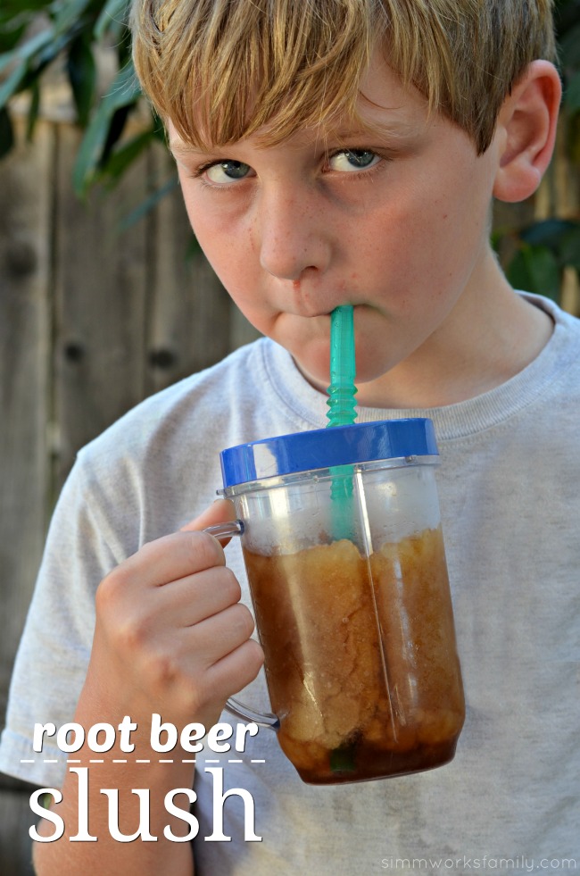 Two-Ingredient Root Beer Slush Recipe - A Crafty Spoonful